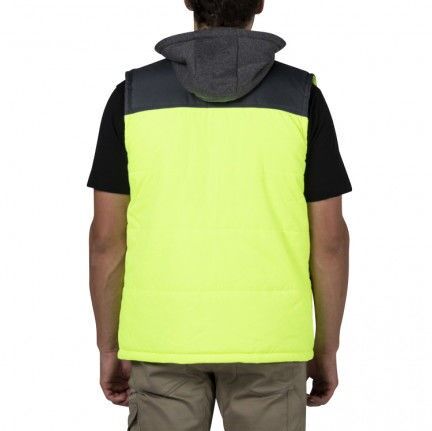 CAT Hi-Vis Hooded Work Vest | SWF Group