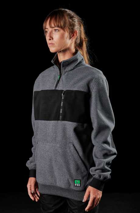 FXD WF-2 Pullover Grey Marle | SWF Group